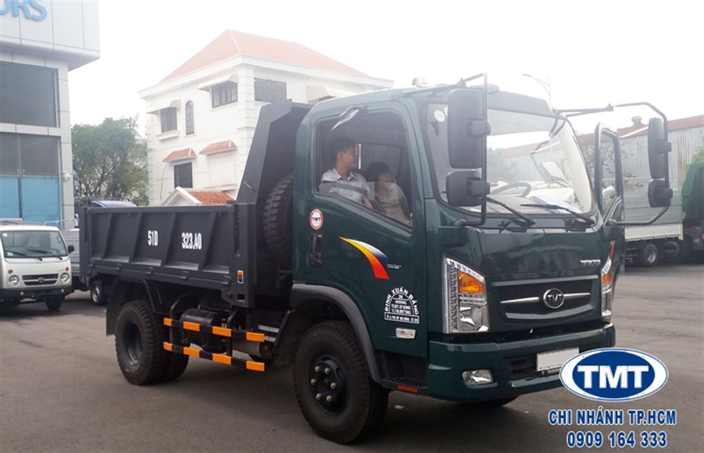 Xe Ben TMT 5 Tấn 2 Cầu Thùng 4 Khối