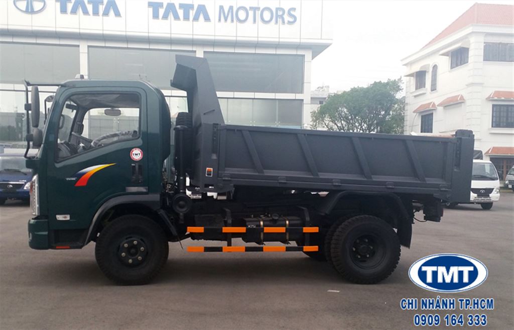 Xe Ben TMT 5 Tấn 2 Cầu Thùng 4 Khối